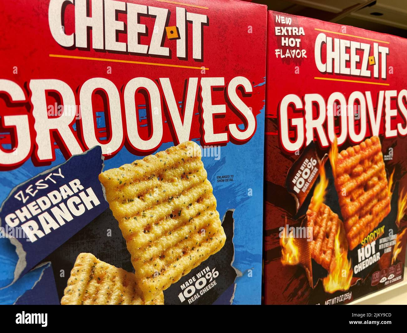 Snack junk food display sale hi-res stock photography and images - Alamy