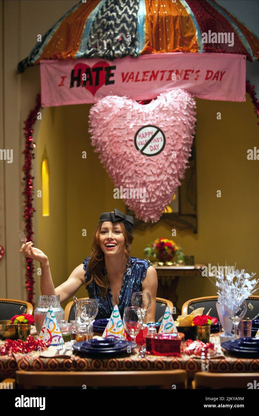 JESSICA BIEL, VALENTINE'S DAY, 2010 Stock Photo - Alamy