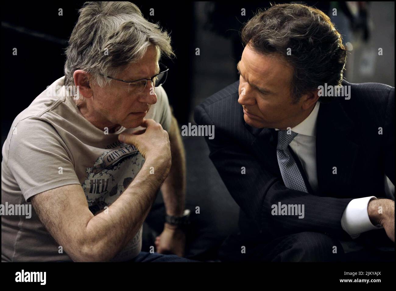ROMAN POLANSKI, TIMOTHY HUTTON, THE GHOST WRITER, 2010 Stock Photo - Alamy