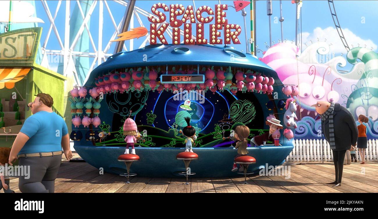 MARGO, EDITH, AGNES, GRU, DESPICABLE ME, 2010 Stock Photo - Alamy