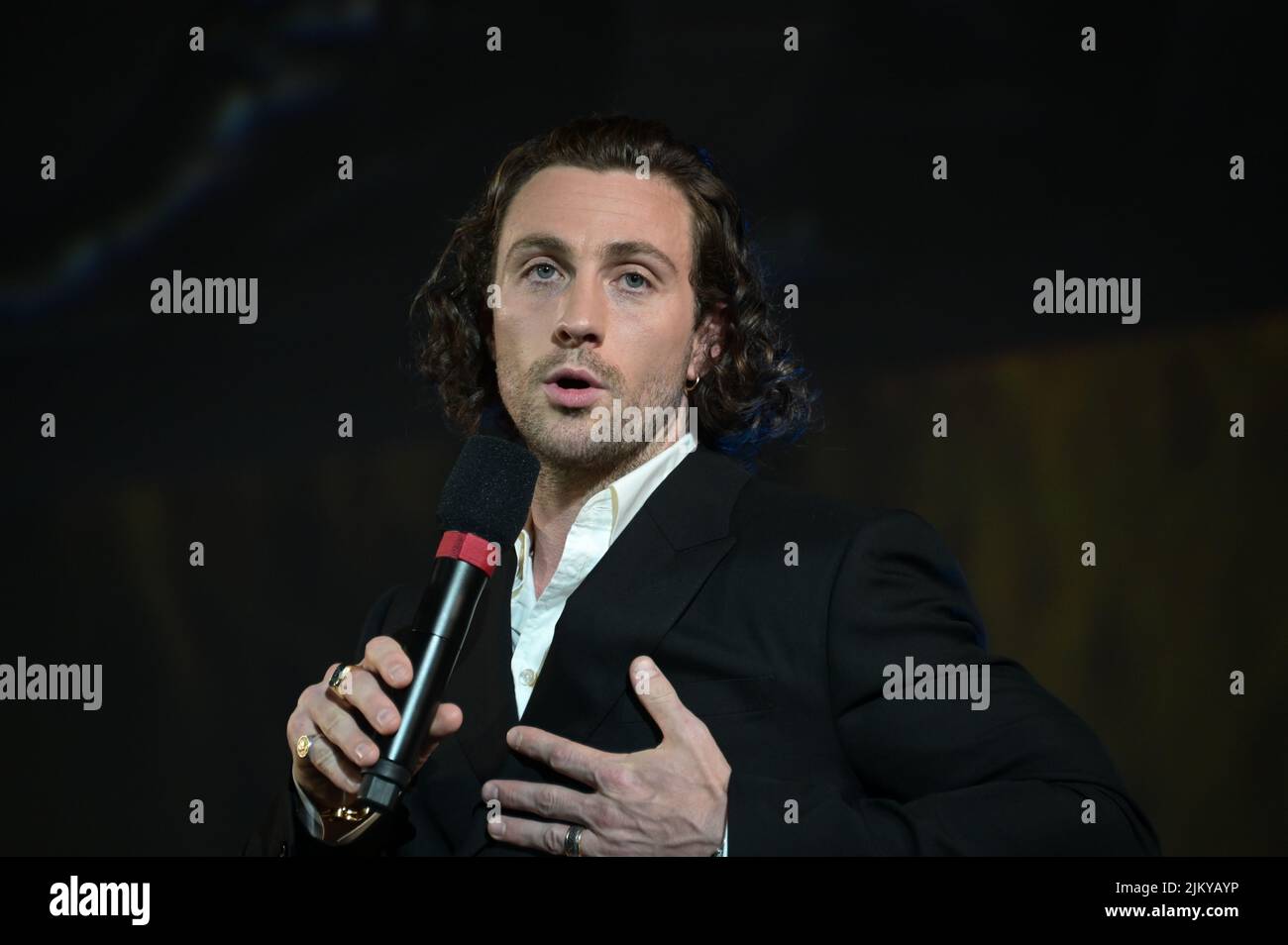 Aaron taylor johnson in bullet train hi-res stock photography and ...