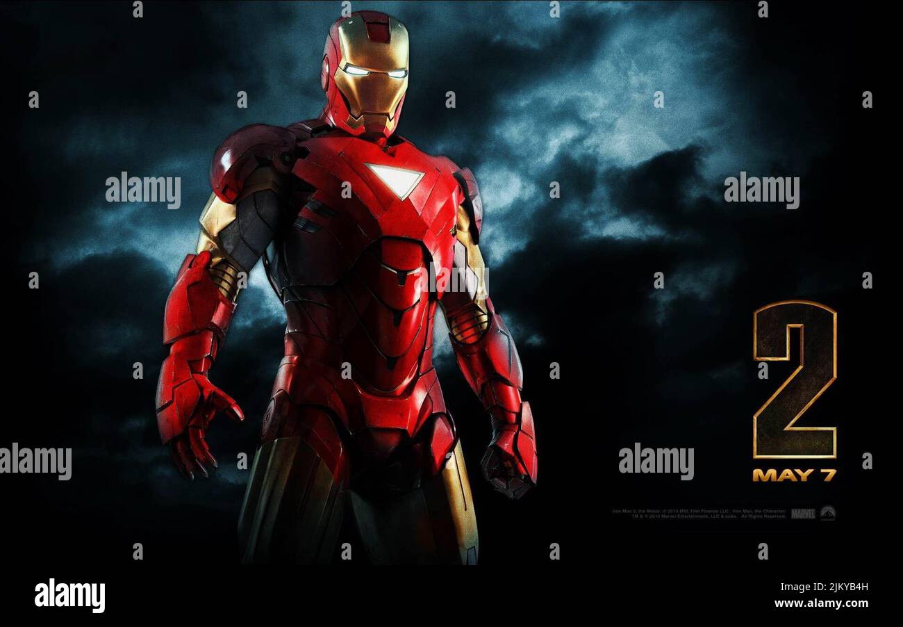 Iron man movie poster hi-res stock photography and images - Alamy