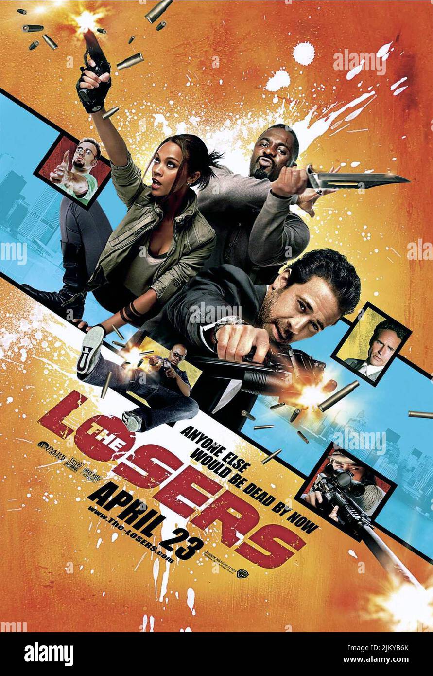 CHRIS EVANS, ZOE SALDANA, COLUMBUS SHORT, IDRIS ELBA, JEFFREY DEAN ...