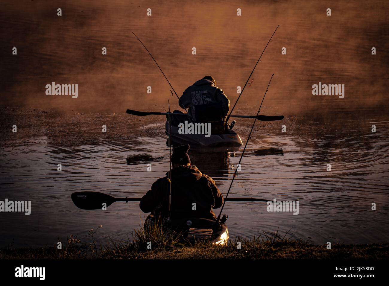 Two men at a lake hi-res stock photography and images - Alamy