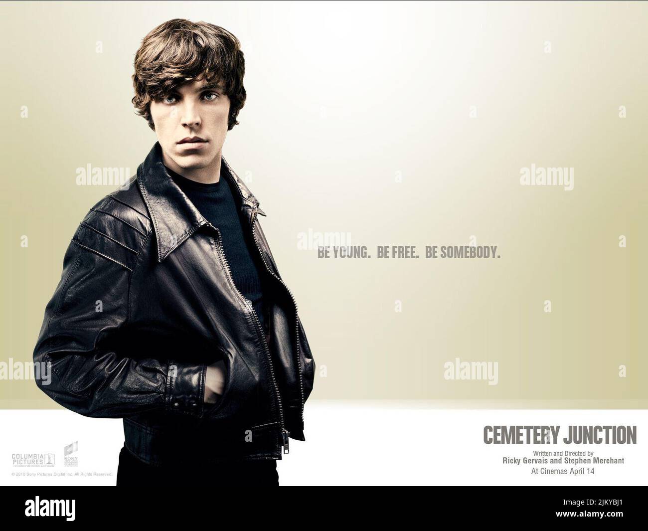 TOM HUGHES POSTER, CEMETERY JUNCTION, 2010 Stock Photo - Alamy