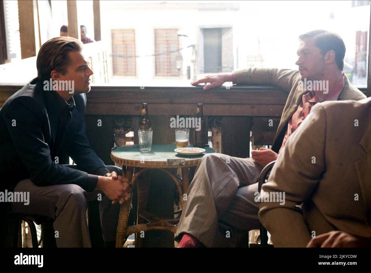 LEONARDO DICAPRIO, TOM HARDY, INCEPTION, 2010 Stock Photo - Alamy