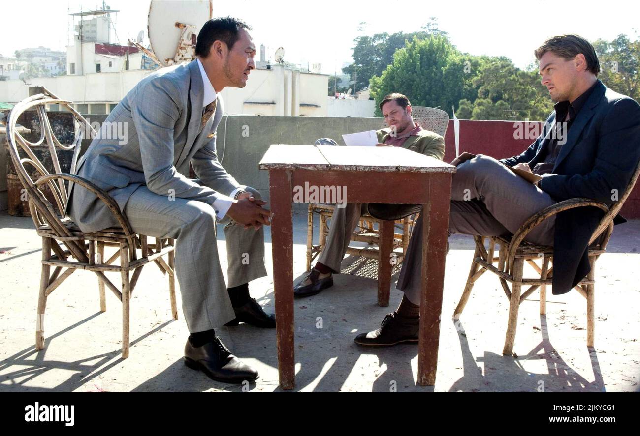 Leonardo dicaprio inception film still hi-res stock photography and ...