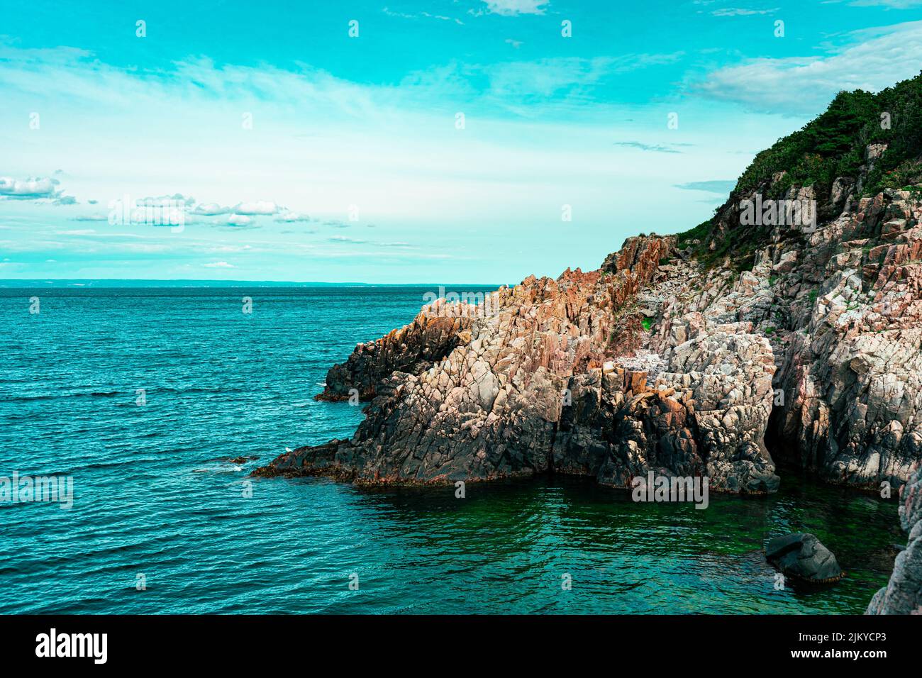 Beautiful sea coast nature background hi-res stock photography and ...