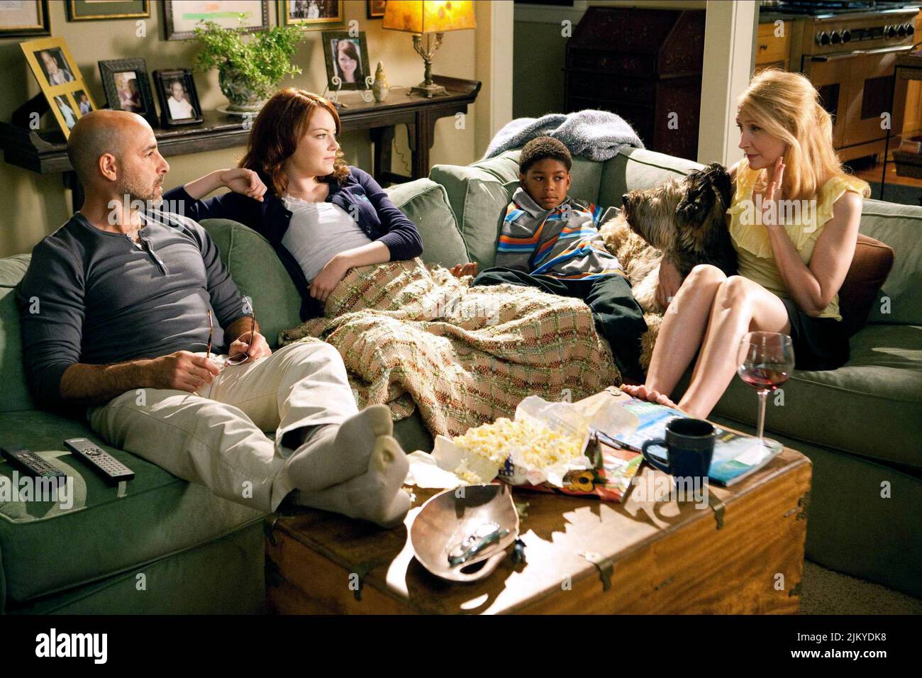STANLEY TUCCI, EMMA STONE, BRYCE CLYDE JENKINS, PATRICIA CLARKSON, EASY ...