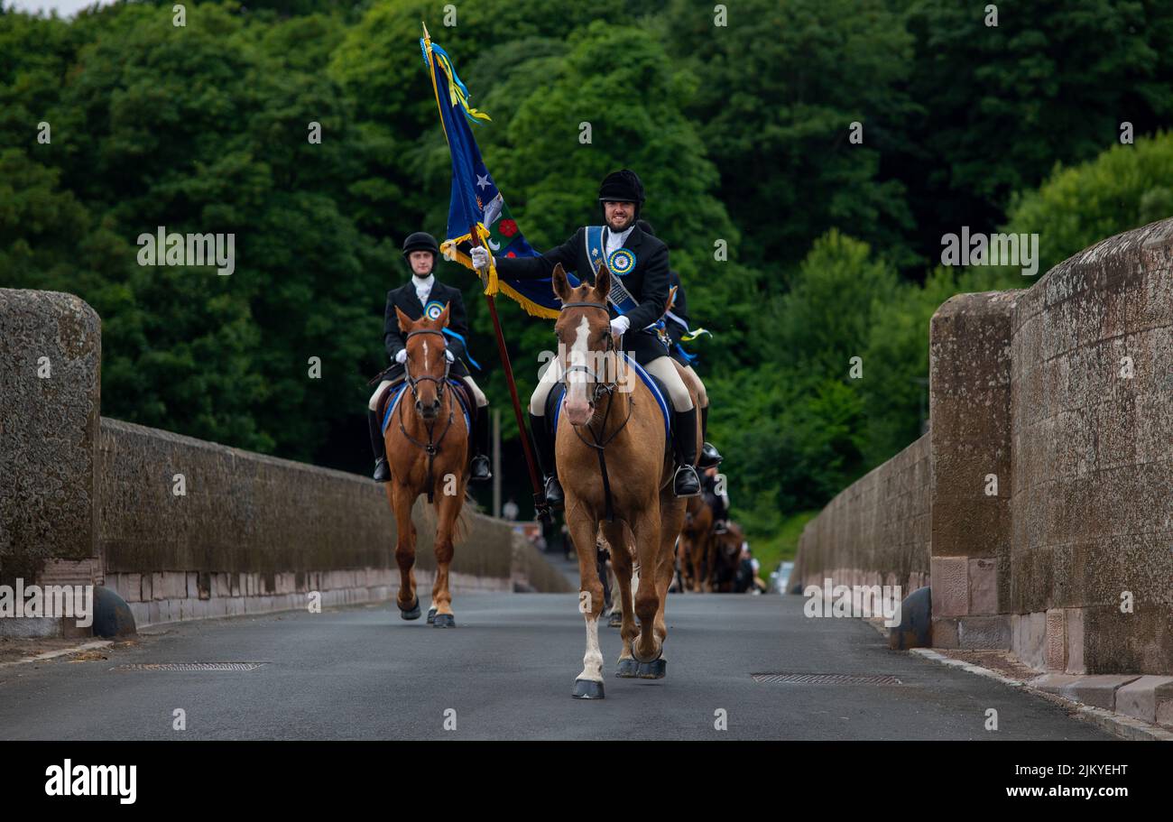 Coldstream Civic Week the last of the Border Rideouts, many of the ...