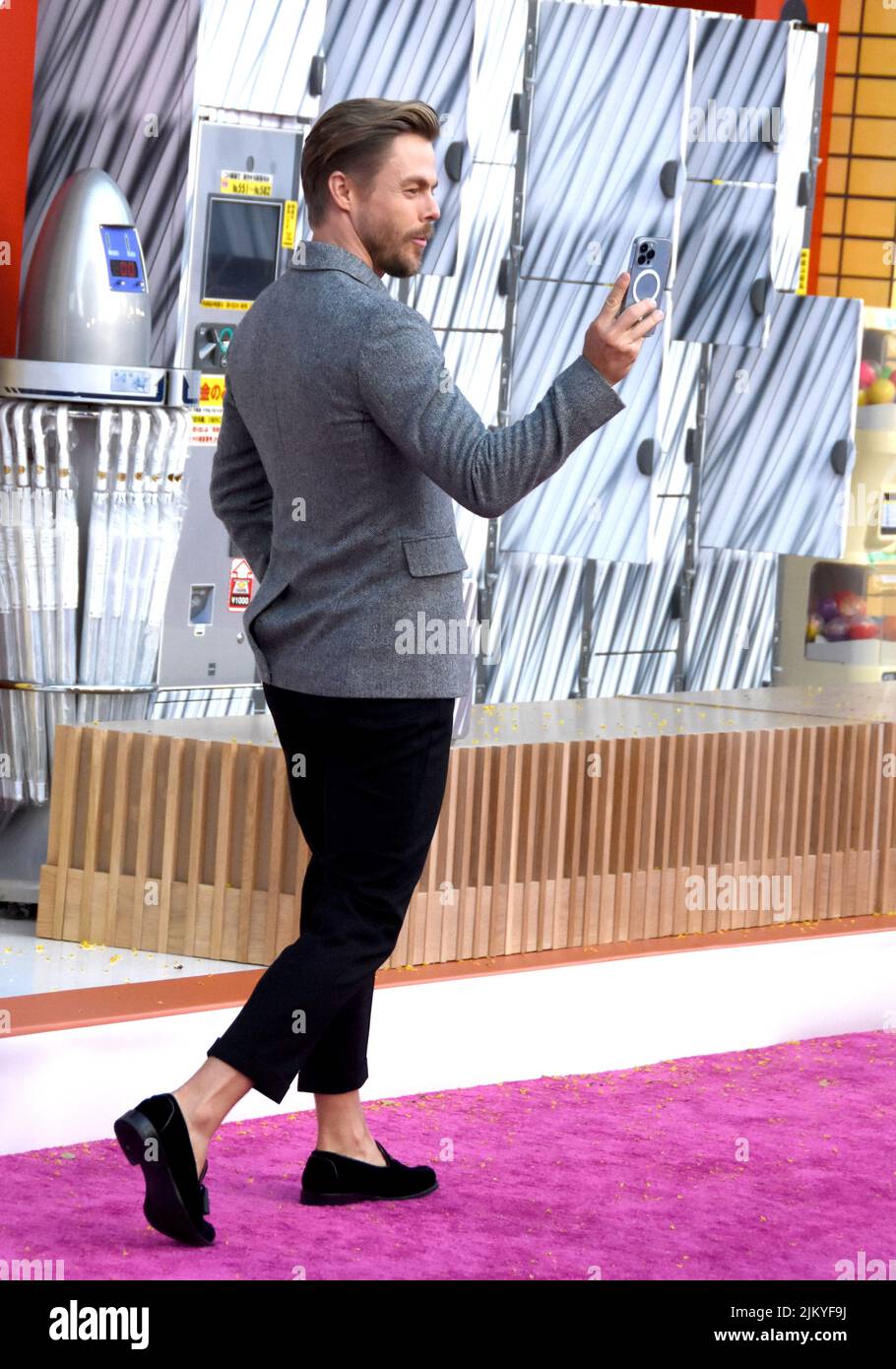 Los Angeles, California, USA 1st August 2022 Dancer Derek Hough attends ...