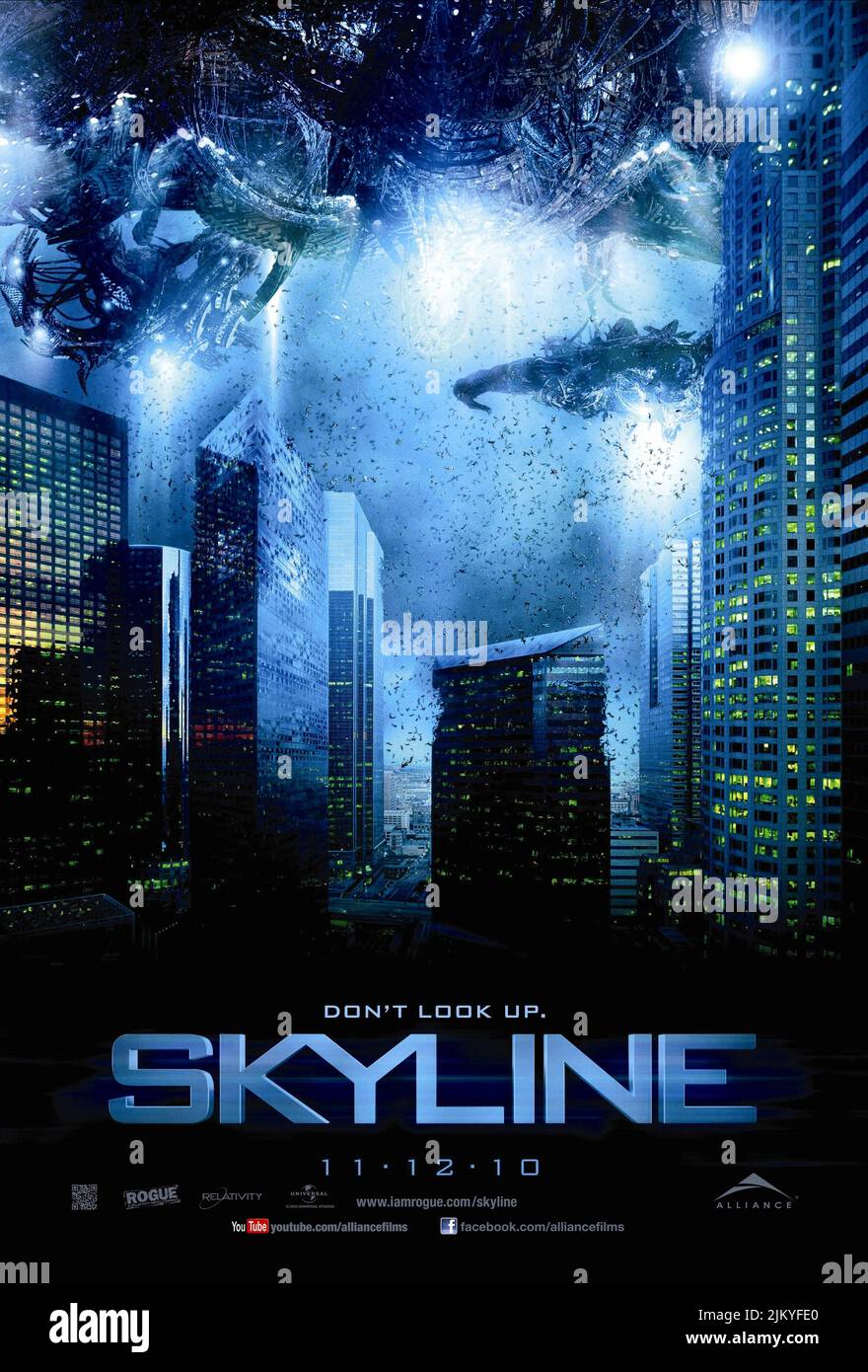 MOVIE POSTER, SKYLINE, 2010 Stock Photo - Alamy