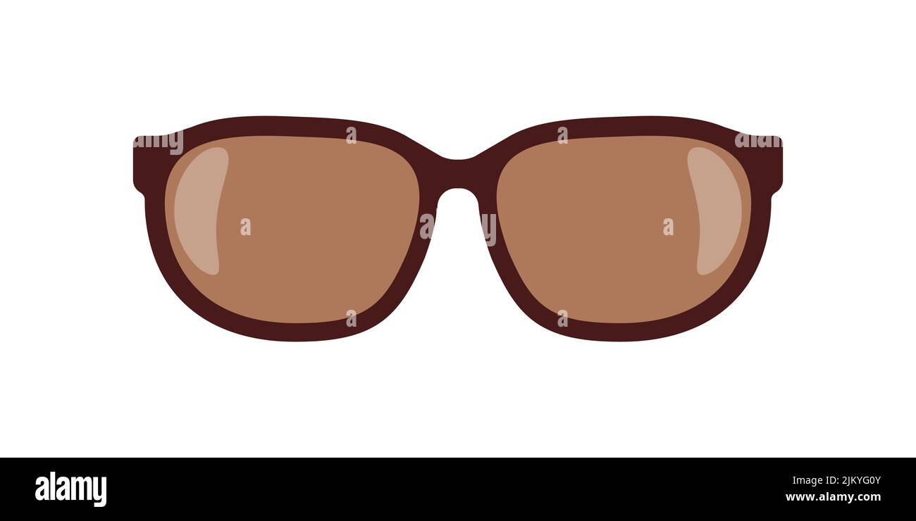 Sunglasses icon vector isolated on white background Stock Vector Image ...