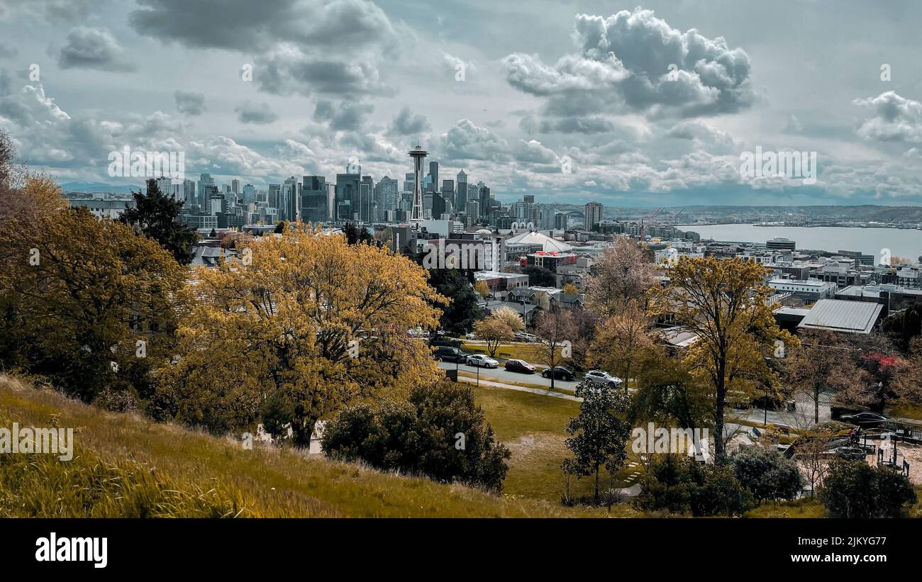 Seattle view from water hi-res stock photography and images - Alamy