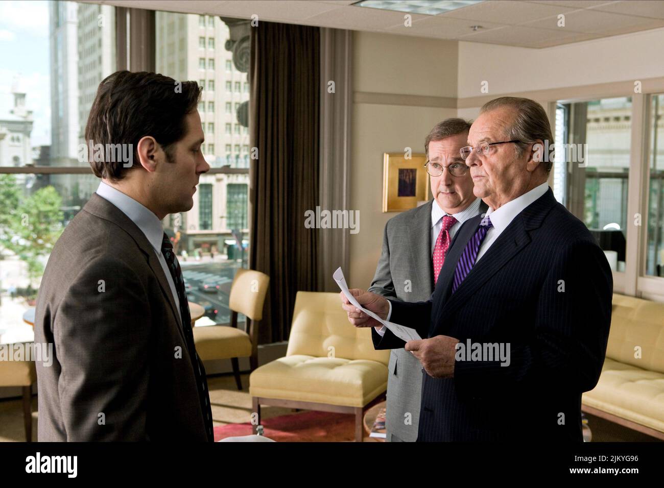 PAUL RUDD, MARK LINN-BAKER, JACK NICHOLSON, HOW DO YOU KNOW, 2010 Stock ...