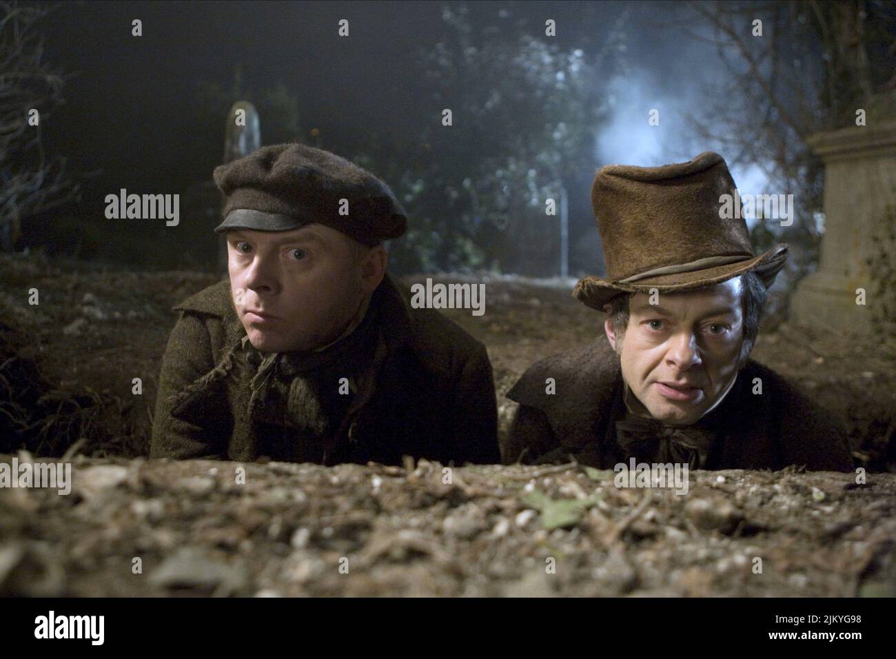 SIMON PEGG, ANDY SERKIS, BURKE AND HARE, 2010 Stock Photo - Alamy