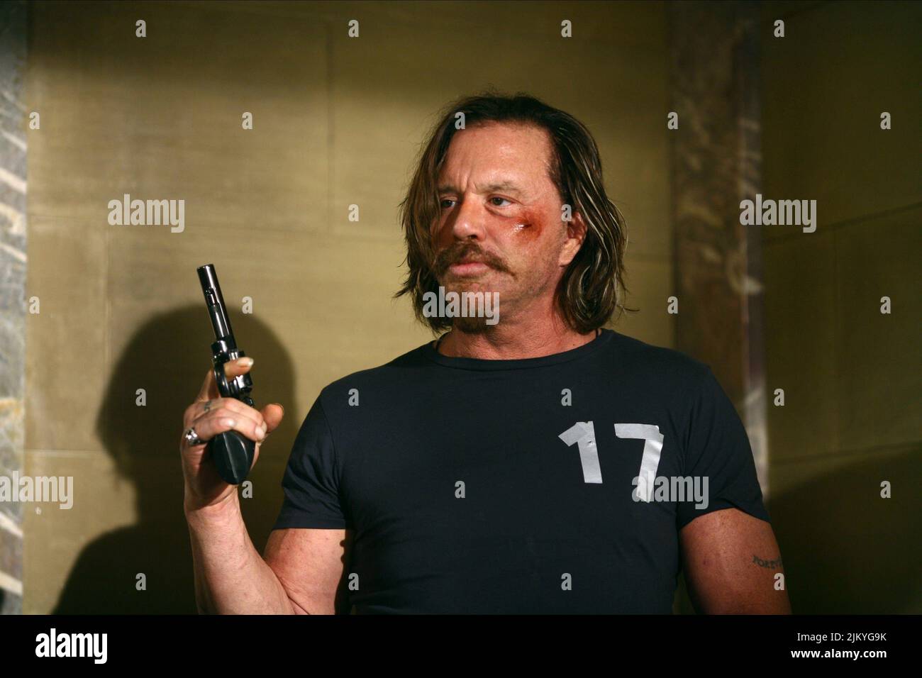 Mickey Rourke Iron Man 2 Tattoos