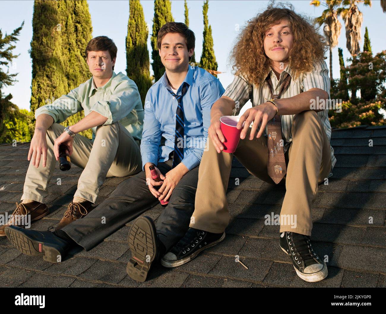 ANDERS HOLM, ADAM DEVINE, BLAKE ANDERSON, WORKAHOLICS, 2010 Stock Photo ...