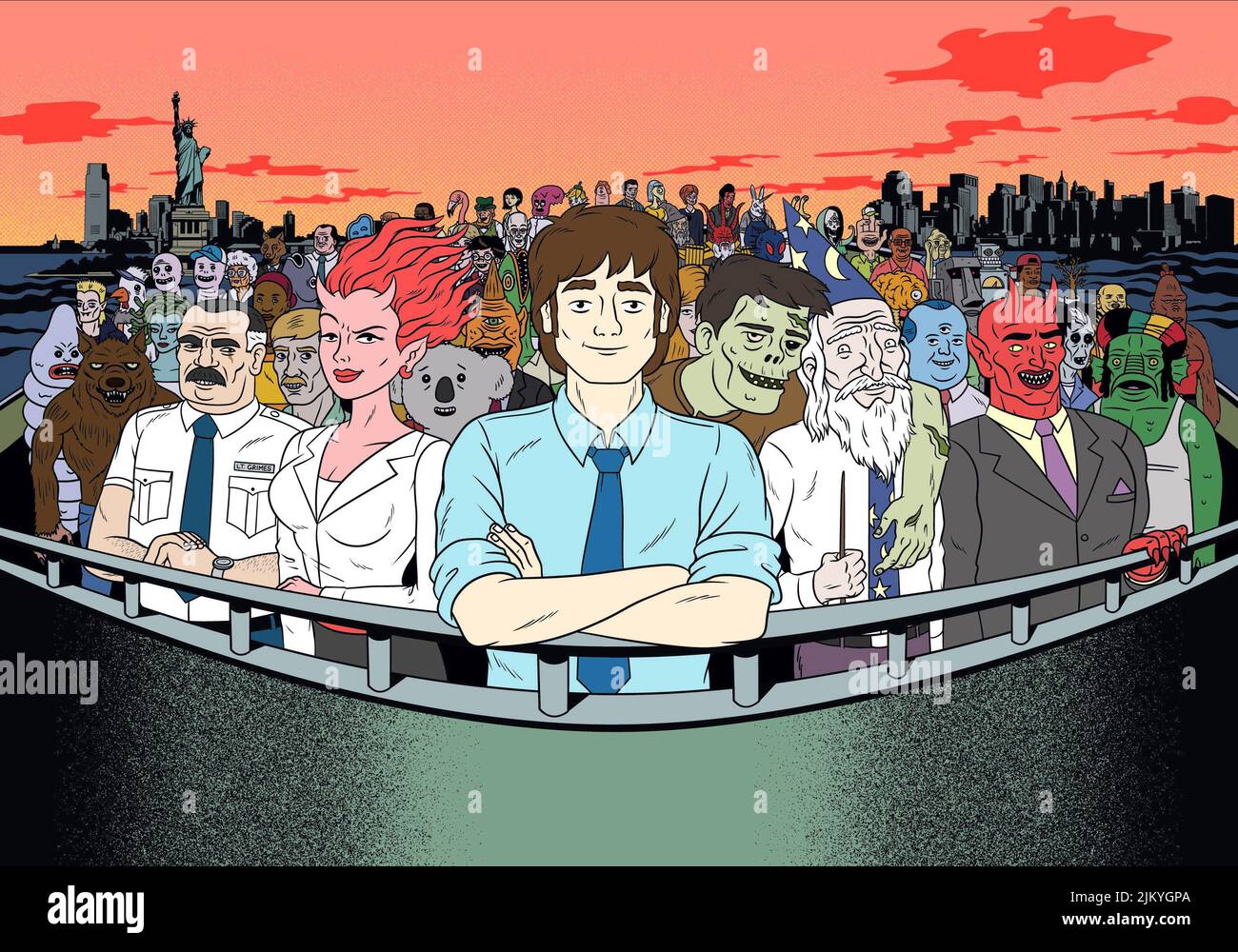 FRANK GRIMES, CALLIE MAGGOTBONE, MARK LILLY, RANDALL SKEFFINGTON ...