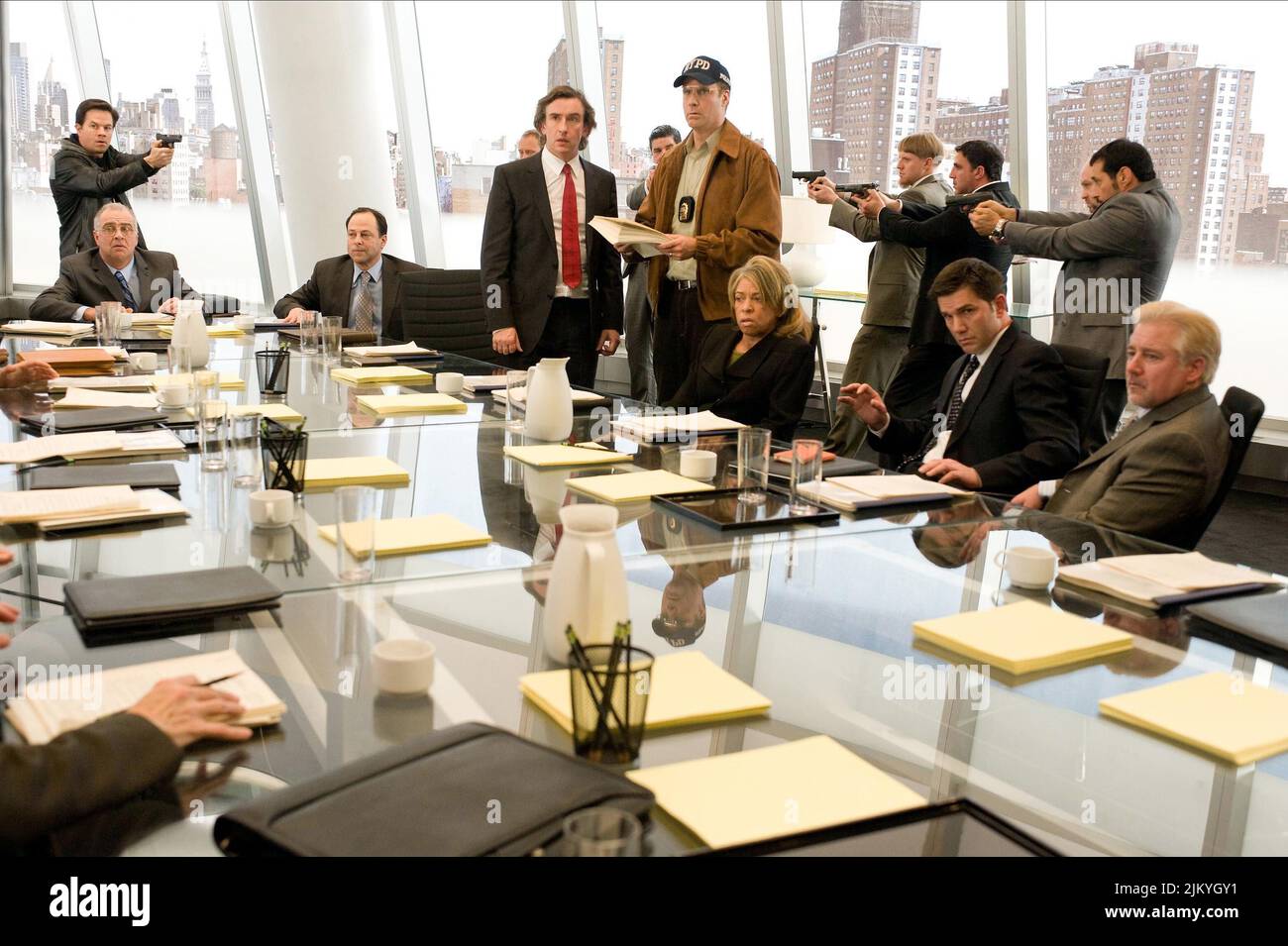 MARK WAHLBERG, STEVE COOGAN, WILL FERRELL, THE OTHER GUYS, 2010 Stock ...