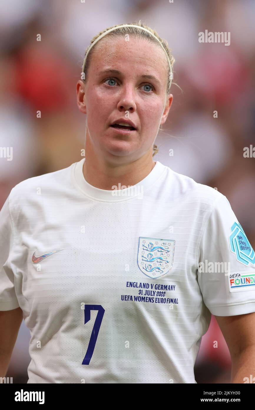 London, England, 31st July 2022. Beth Mead of England reacts after ...