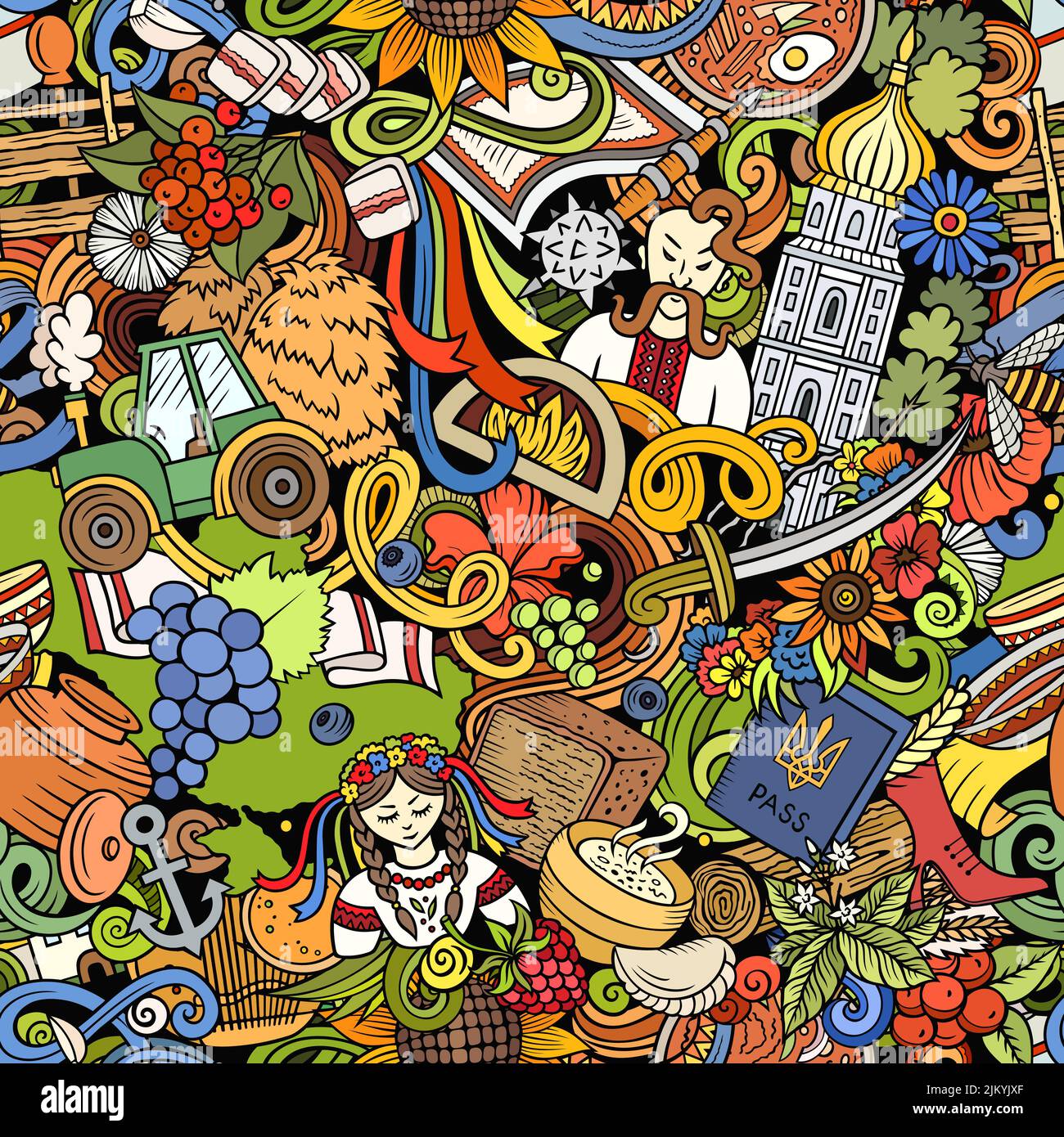 Peace symbols pattern seamless Stock Vector Images - Alamy