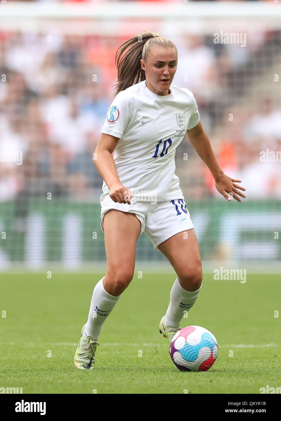 London, England, 31st July 2022. Georgia Stanway of England during the UEFA Women's European ...
