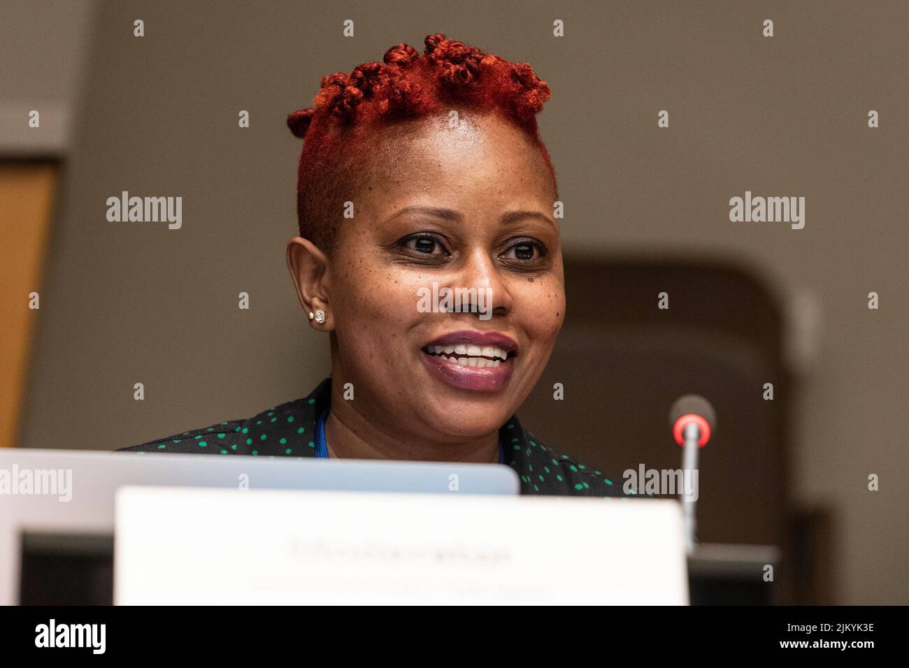 Nomsa Michelle Ndongwe attends panel The Role of Diversity in Promoting ...