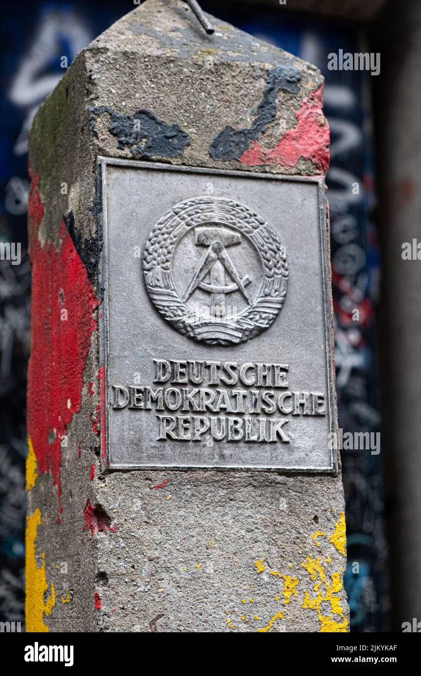 A beautiful shot of National Emblem of East Germany Stock Photo - Alamy