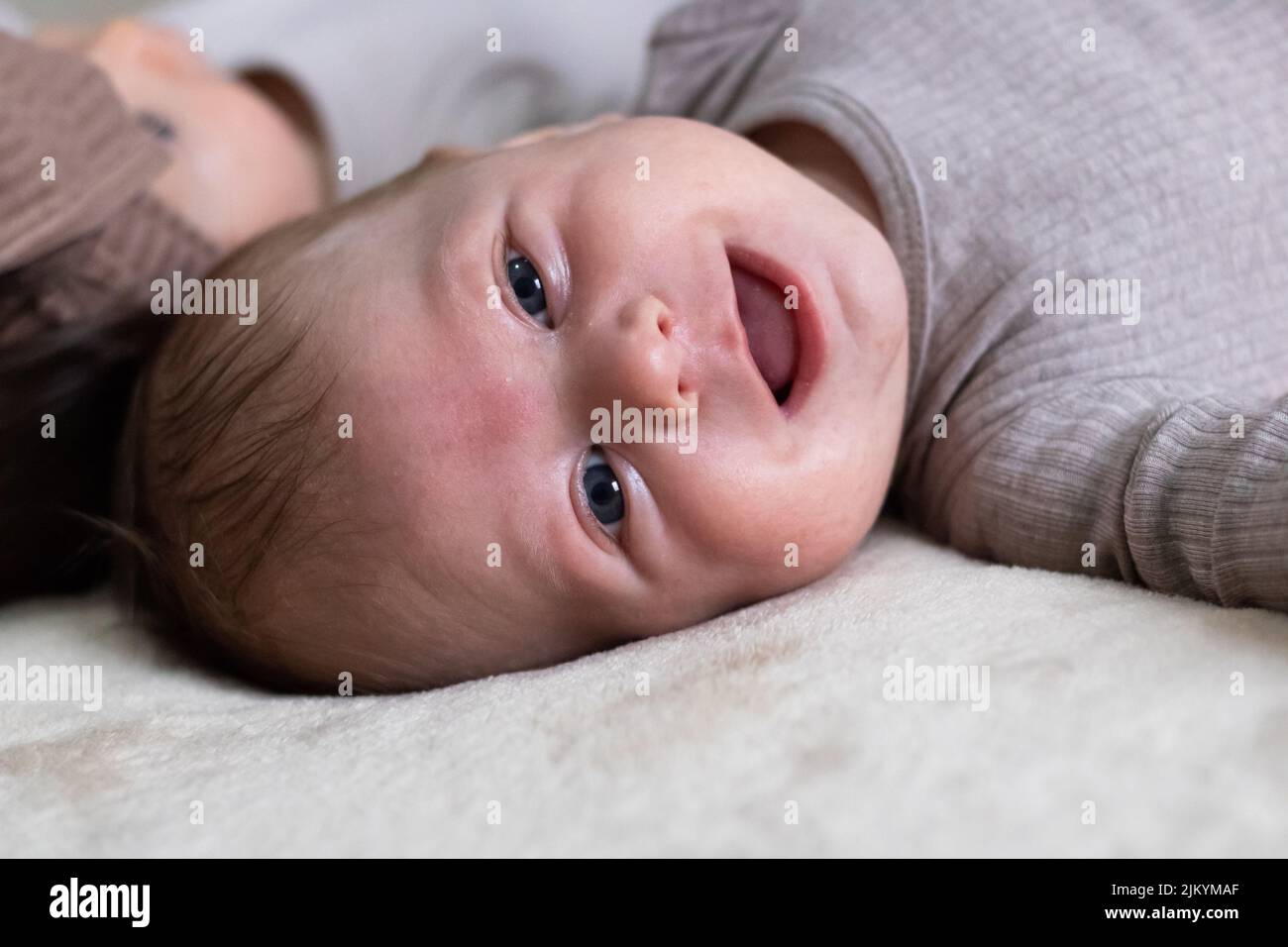 Cute male baby hi-res stock photography and images - Alamy