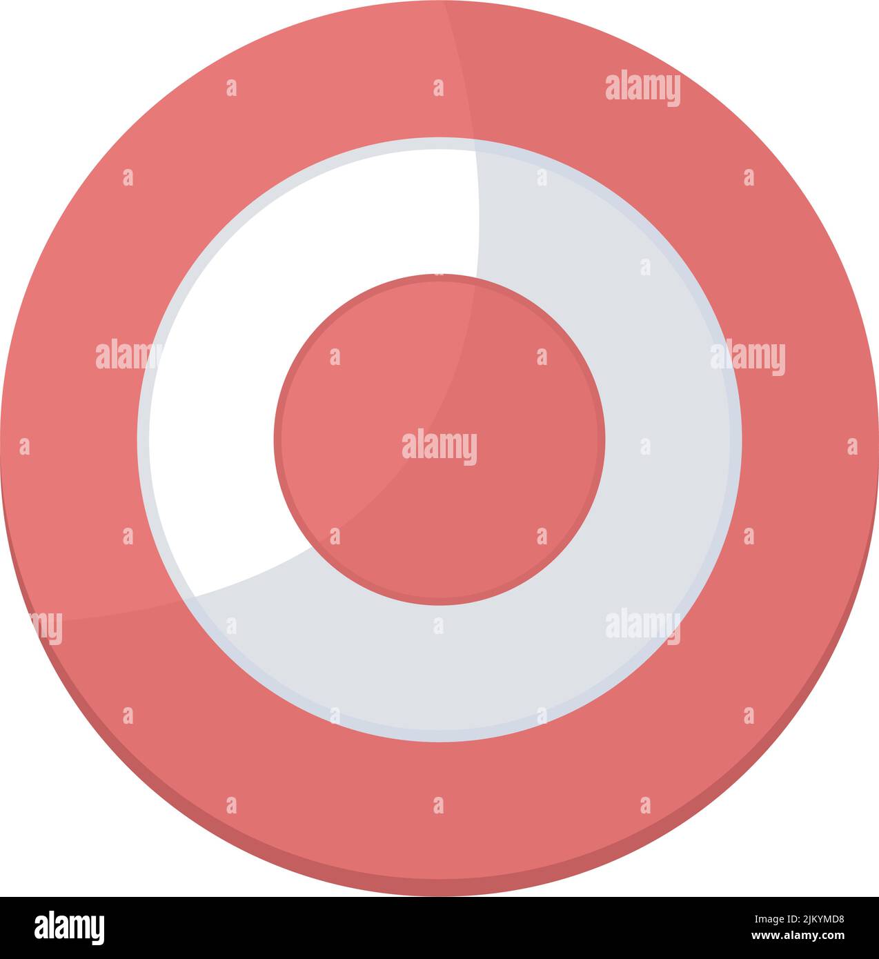 Target semi flat color vector object Stock Vector Image & Art - Alamy