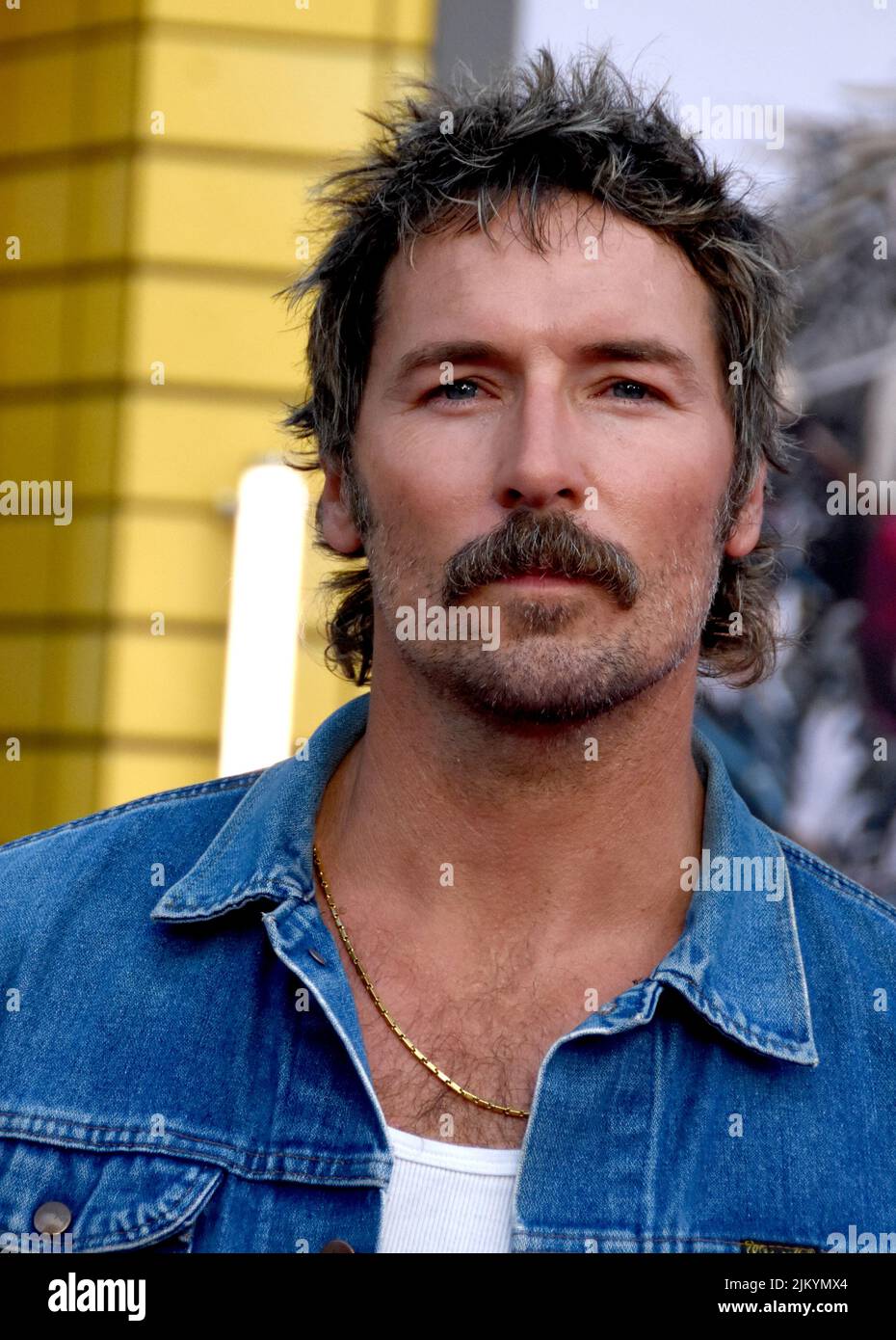 Los Angeles, California, USA 1st August 2022 Singer Mark Wystrach of ...