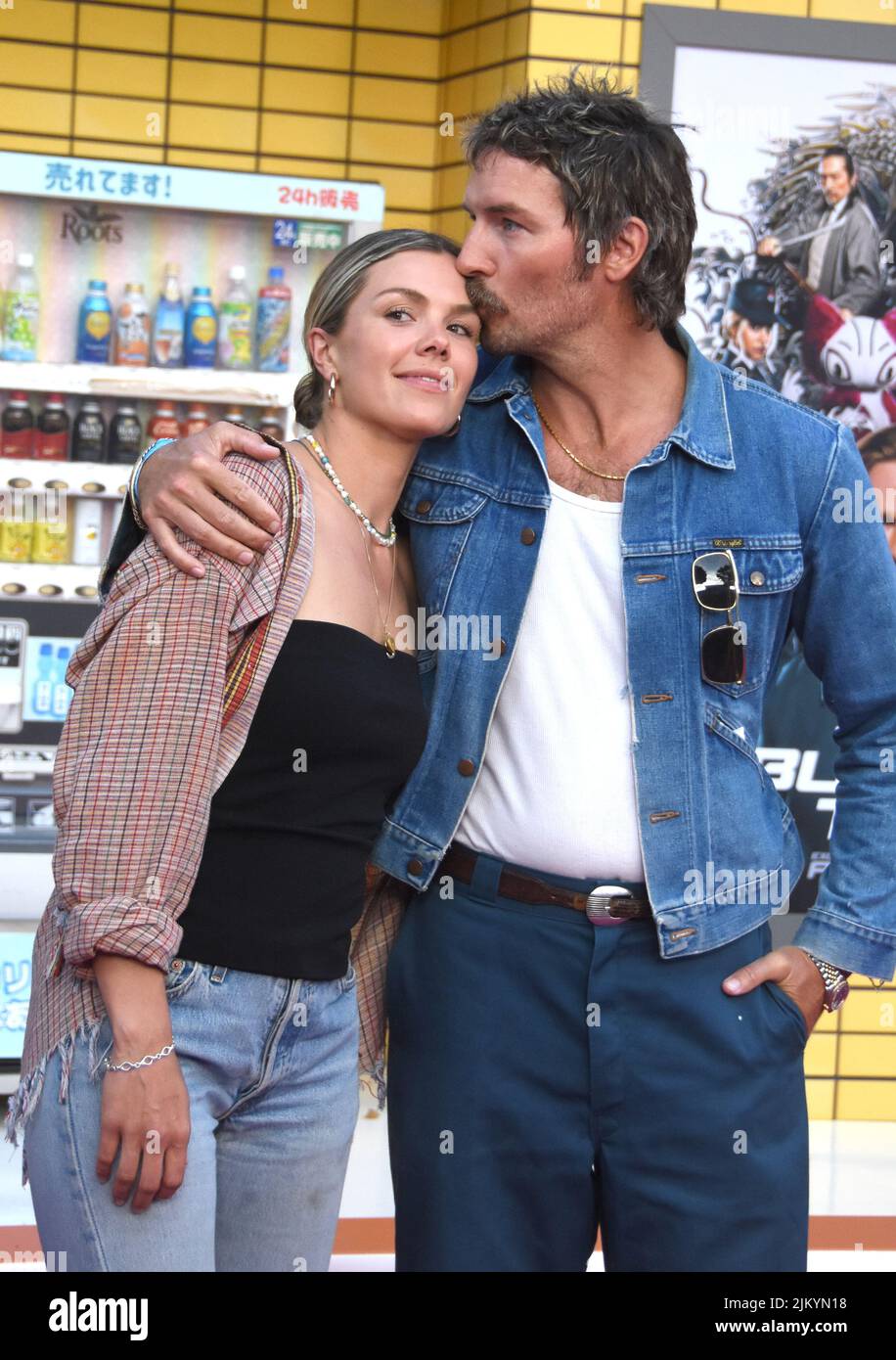 Los Angeles, California, USA 1st August 2022 Singer Mark Wystrach of ...