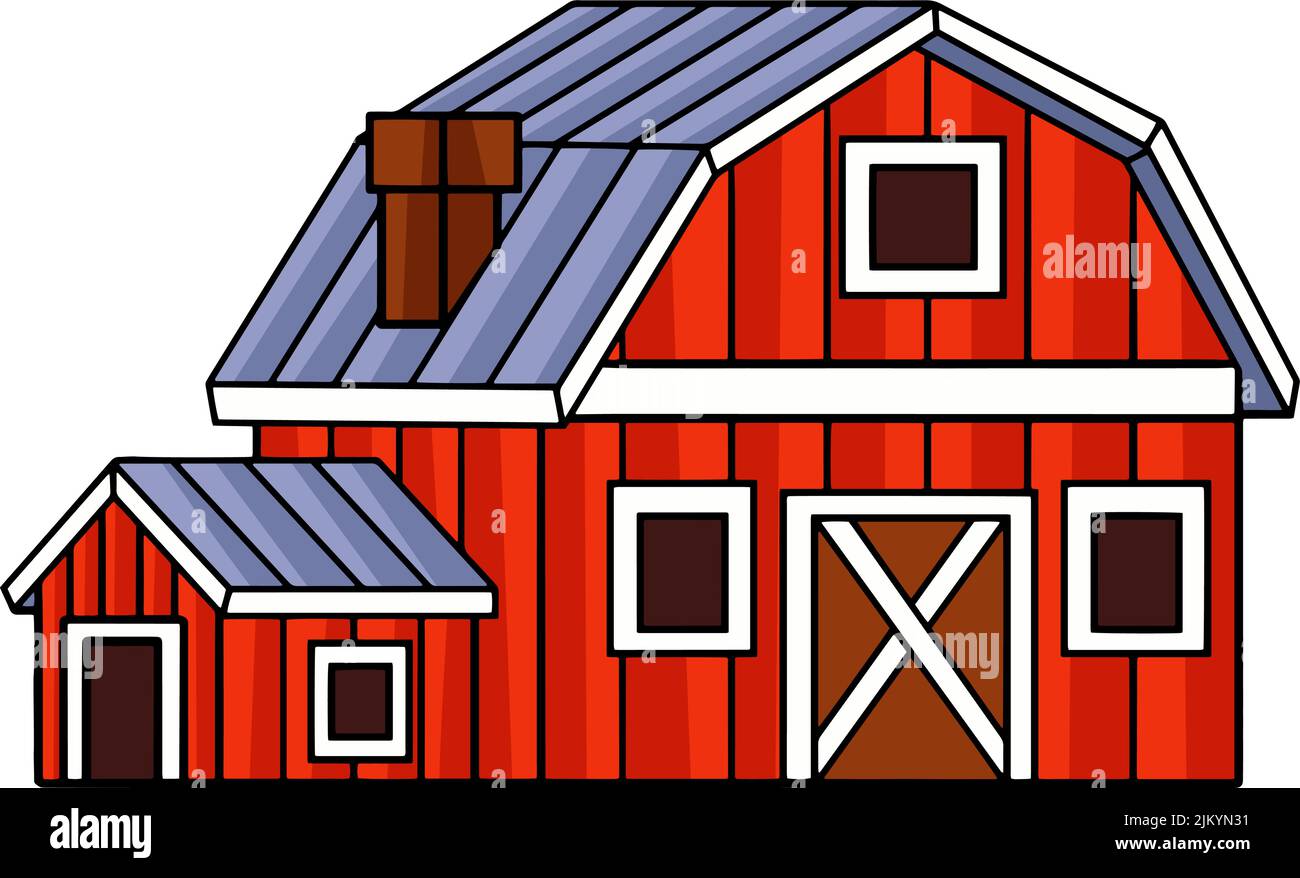 Cartoon Farm Barn 3,402 Farm Barn High Res Illustrations Getty