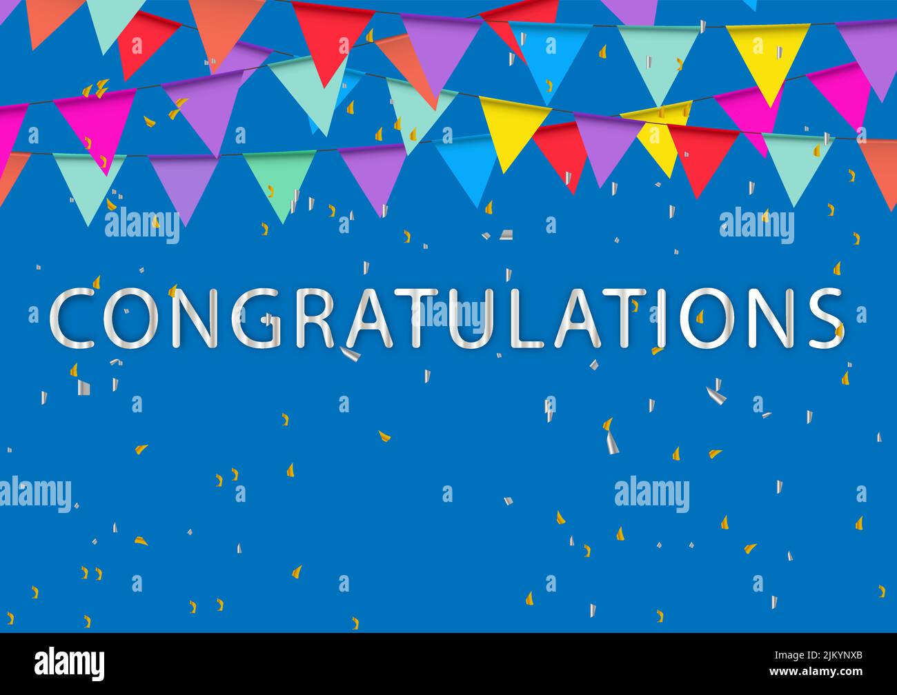 graphics festival flag with text congratulation for backdrop background ...