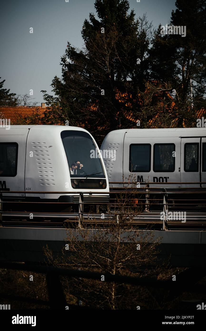 Modern wagons hi-res stock photography and images - Alamy