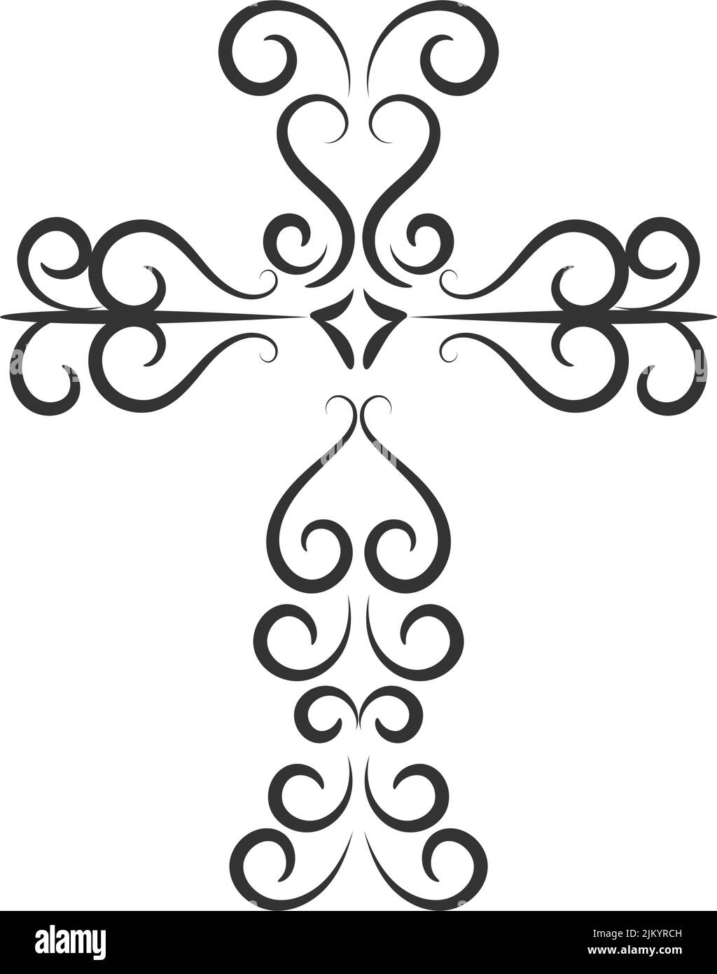 Beautiful Cross Drawing