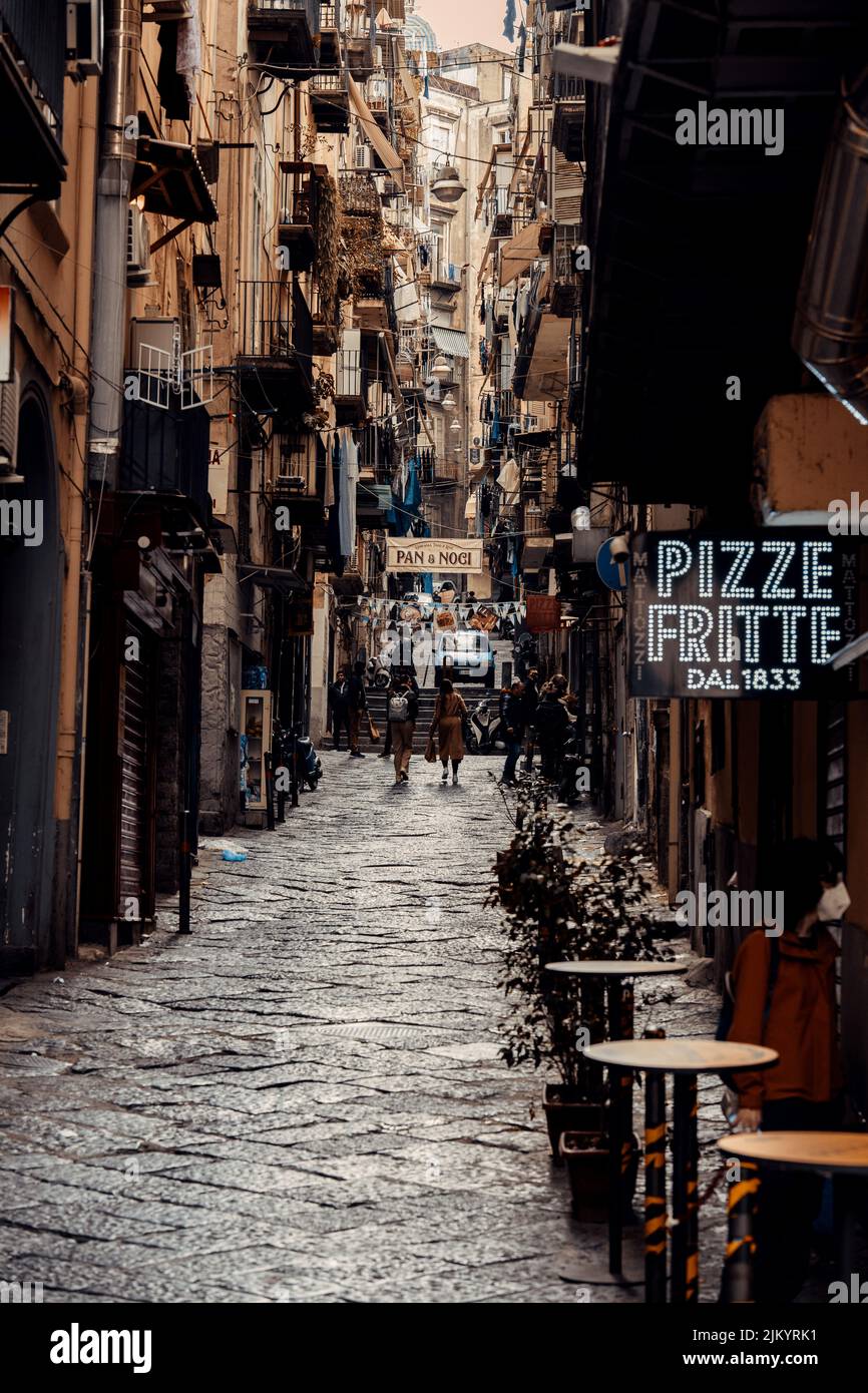 Alley naples night hi-res stock photography and images - Alamy
