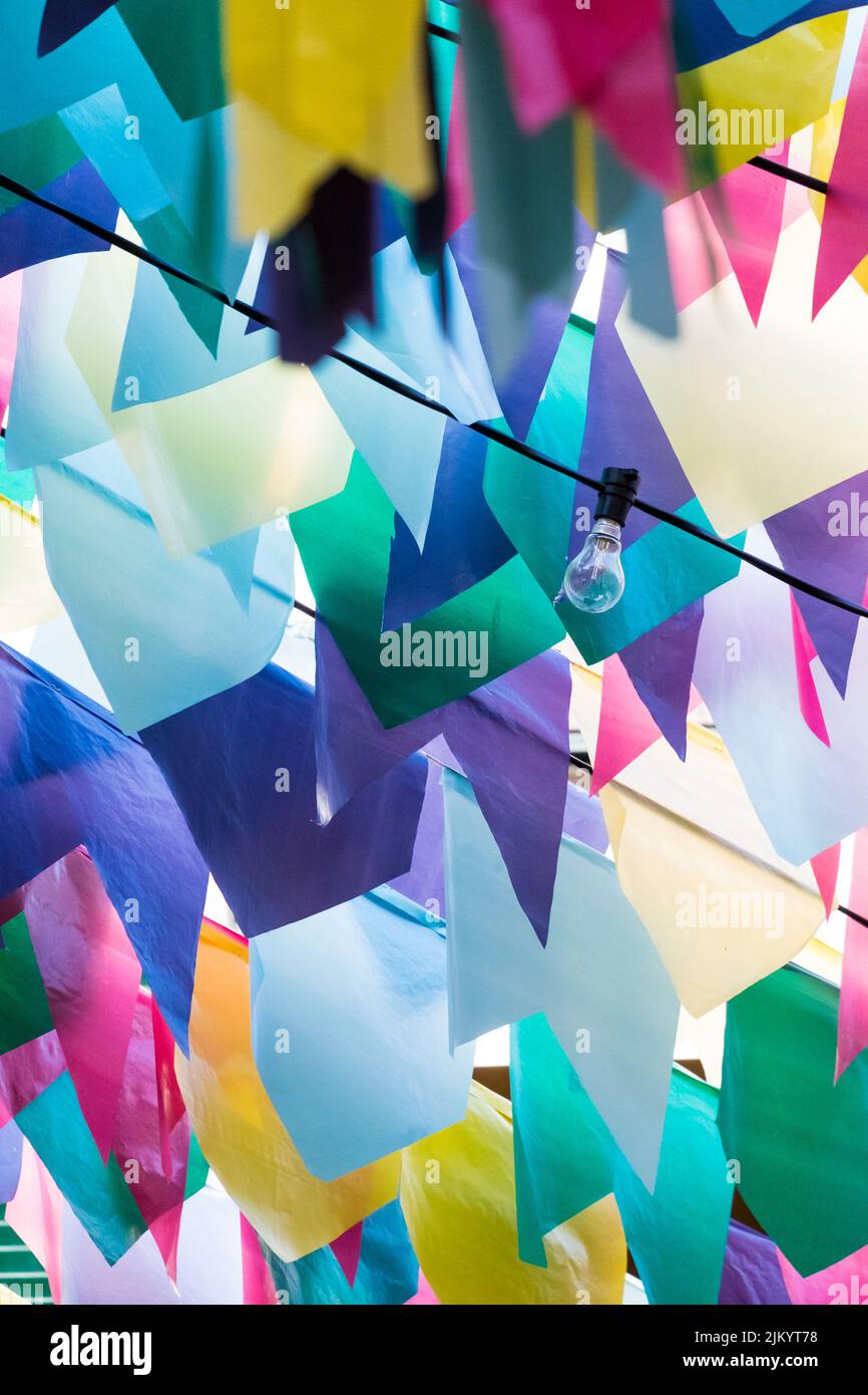 Colorful banners hi-res stock photography and images - Alamy