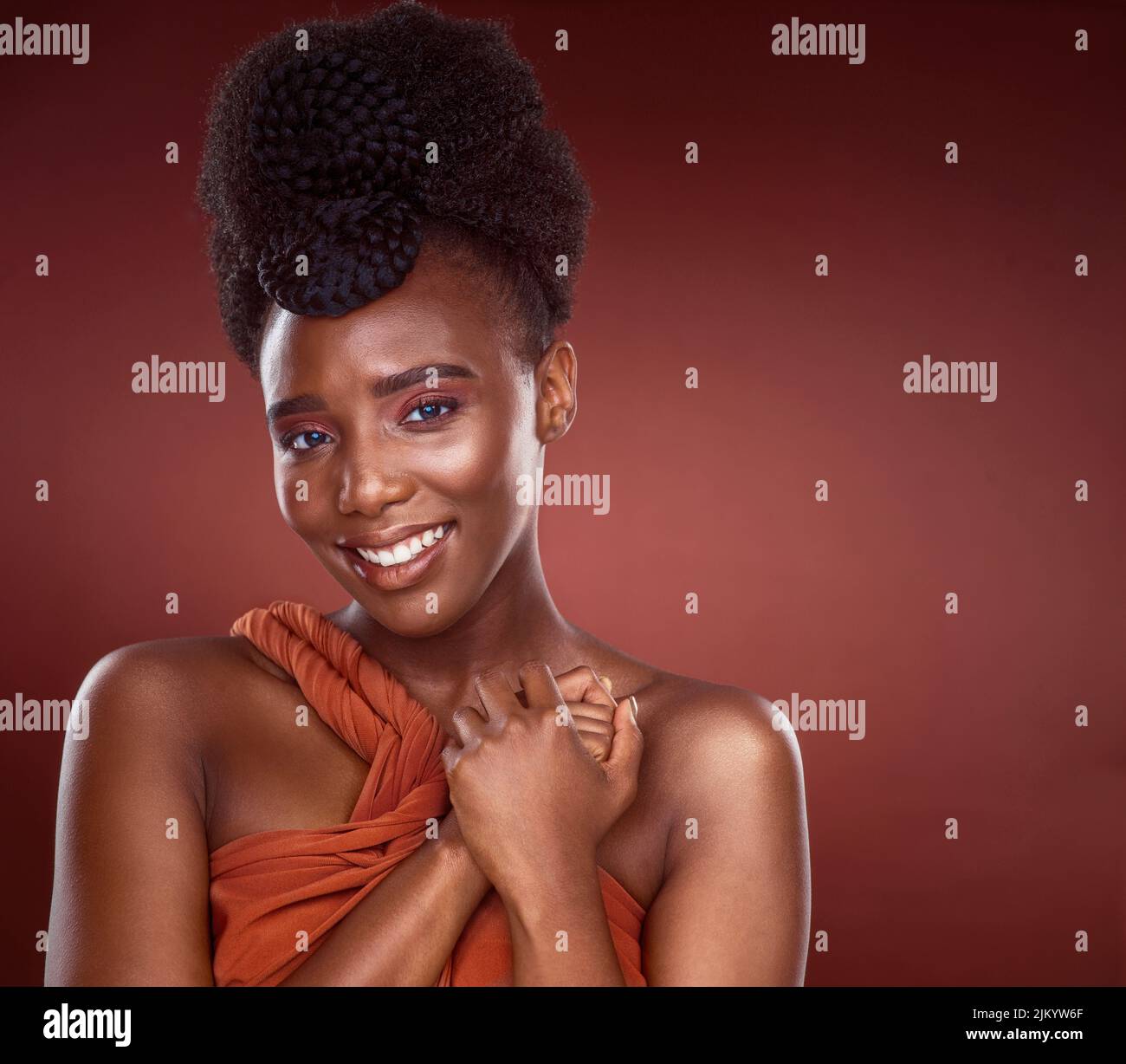 Can You Guess The Inspiration Behind My Look Cropped Portrait Of An