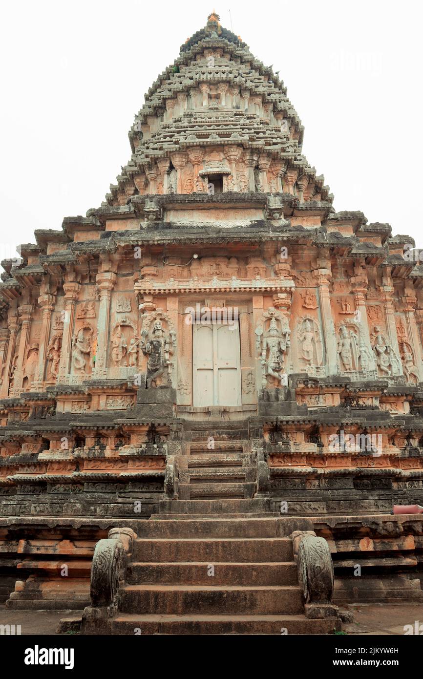 The Sharada or Sharadamba temple on the day of Dasara or Dussehra ...