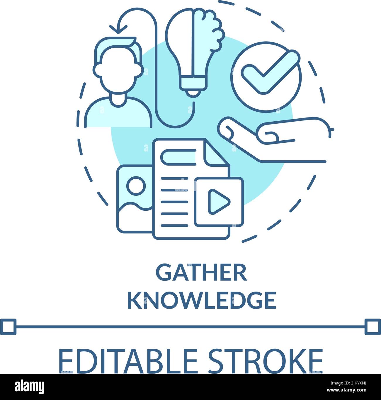 Gather knowledge turquoise concept icon Stock Vector Image & Art - Alamy Gather knowledge turquoise concept icon Stock Vector Image & Art - Alamy