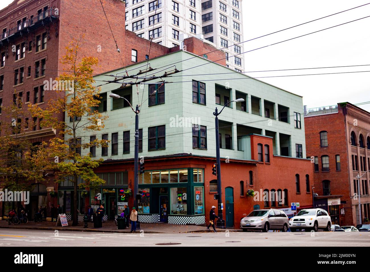 Seattle united states street hi-res stock photography and images - Alamy