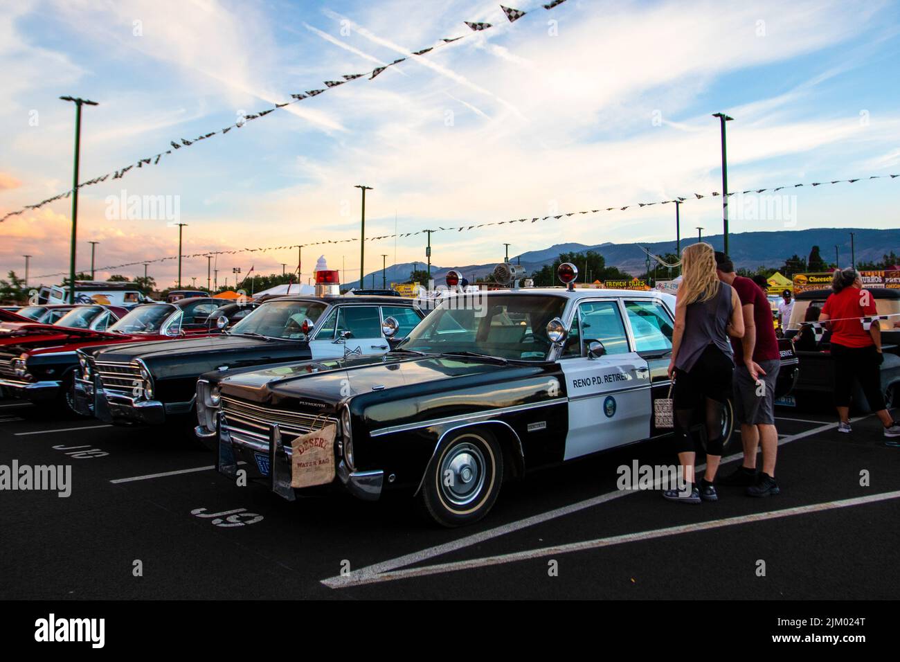Reno, United States. 02nd Aug, 2022. Rows upon rows of classic vehicles ...
