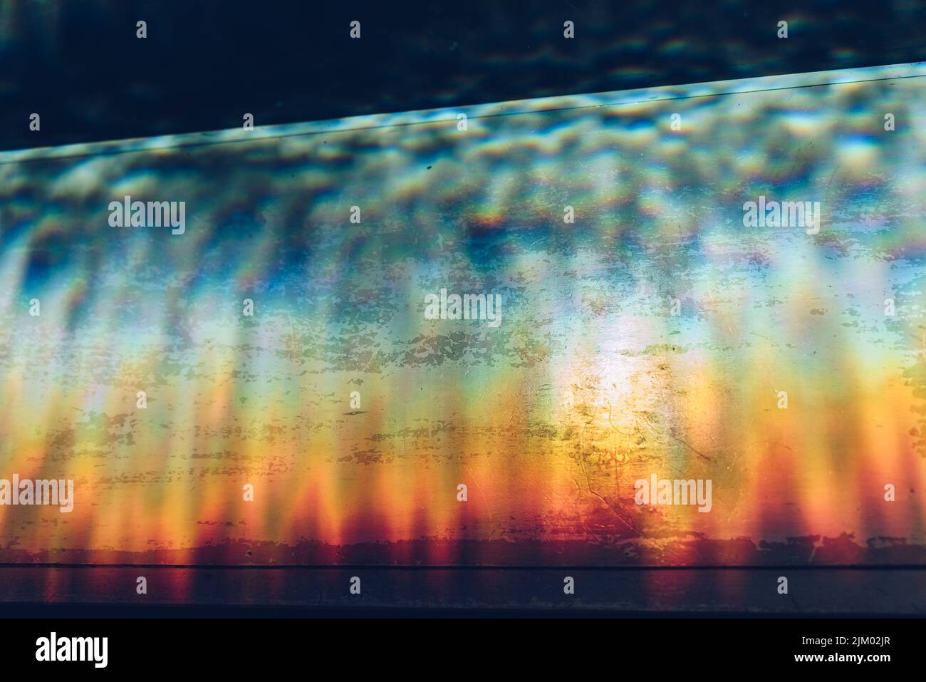 A colorful light shadow reflections in the water Stock Photo - Alamy