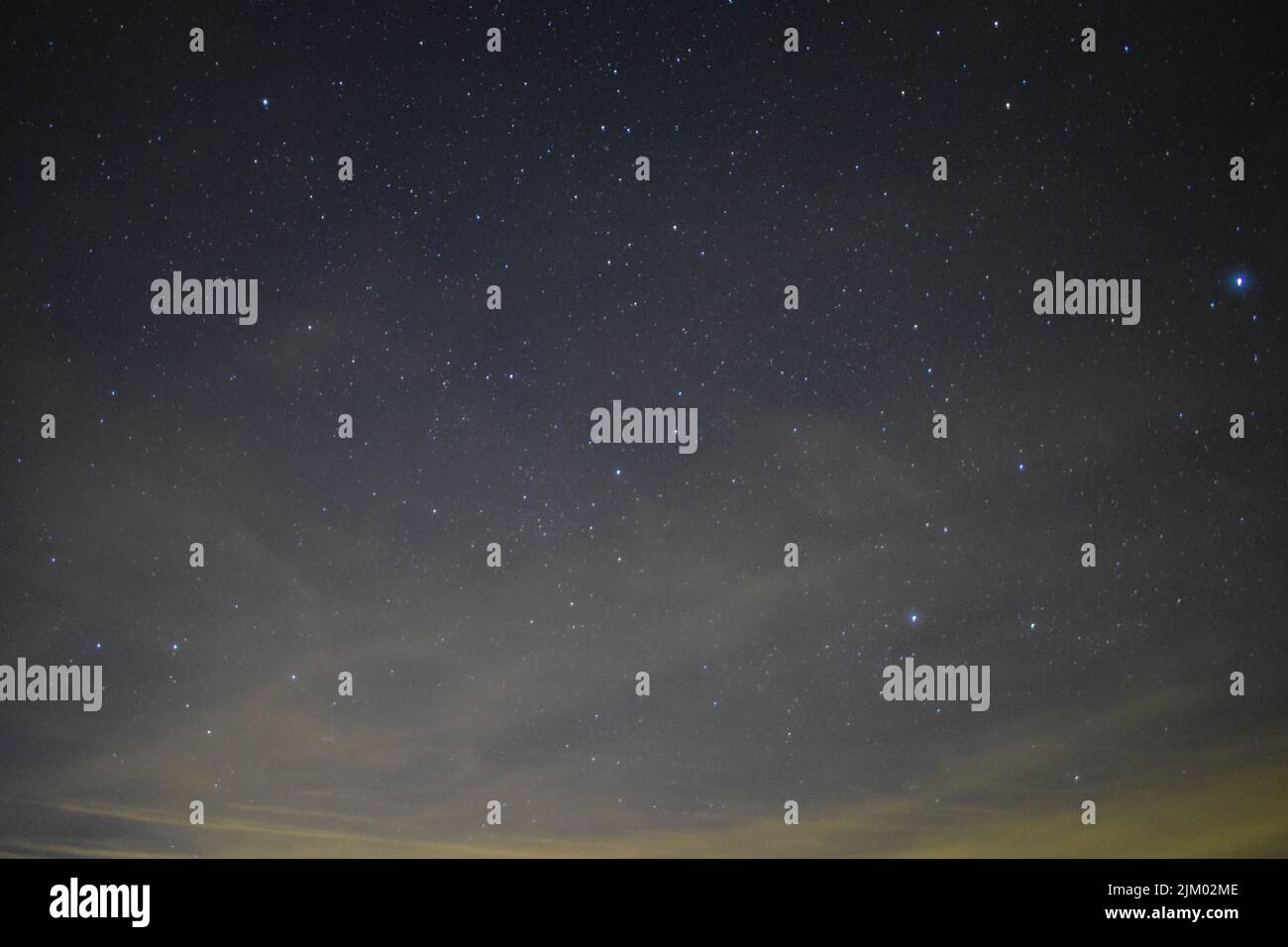 A low angle shot of a mesmerizing starry sky at night Stock Photo - Alamy