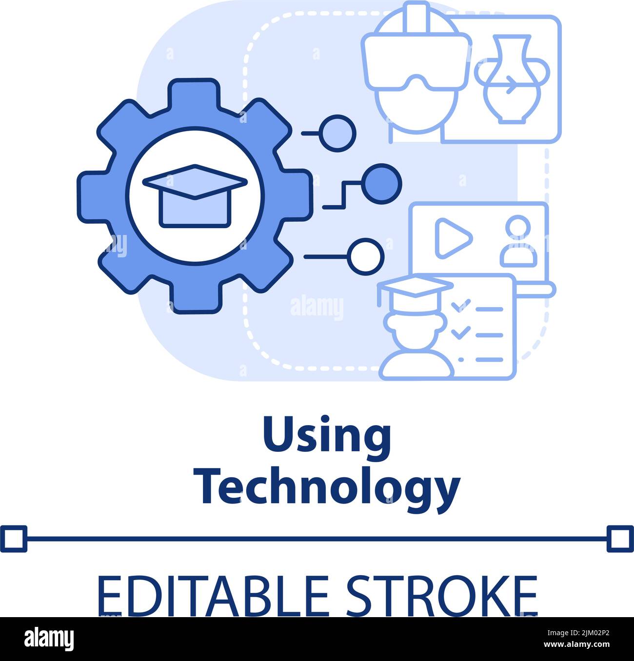 Using technology light blue concept icon Stock Vector Image & Art - Alamy Using technology light blue concept icon Stock Vector Image & Art - Alamy