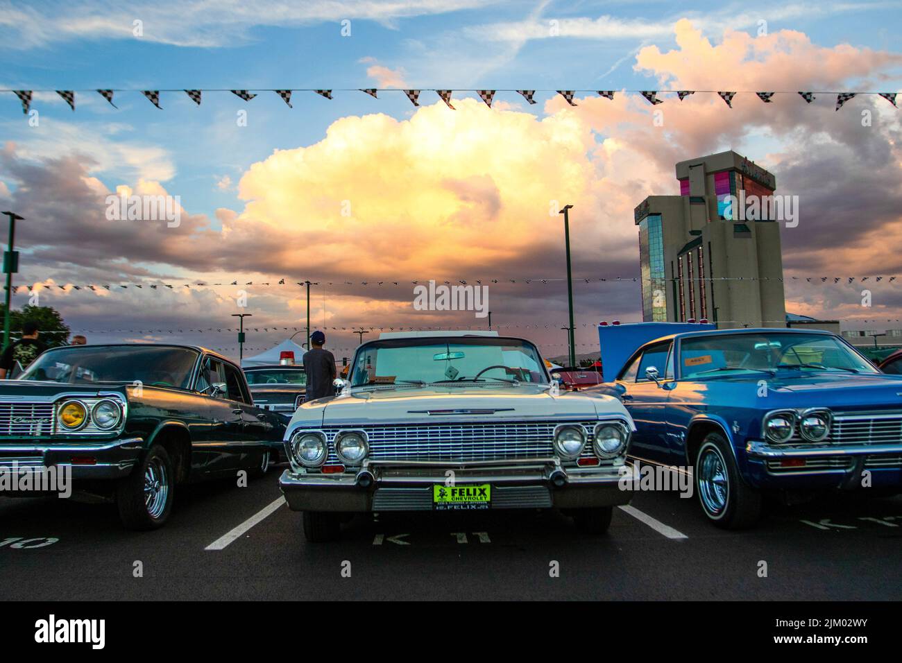 Rows upon rows of classic vehicles attend the various events each ...