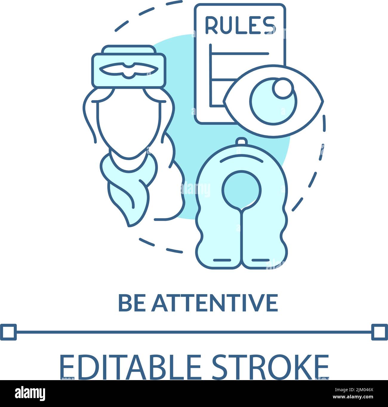 Very attentive Stock Vector Images - Alamy