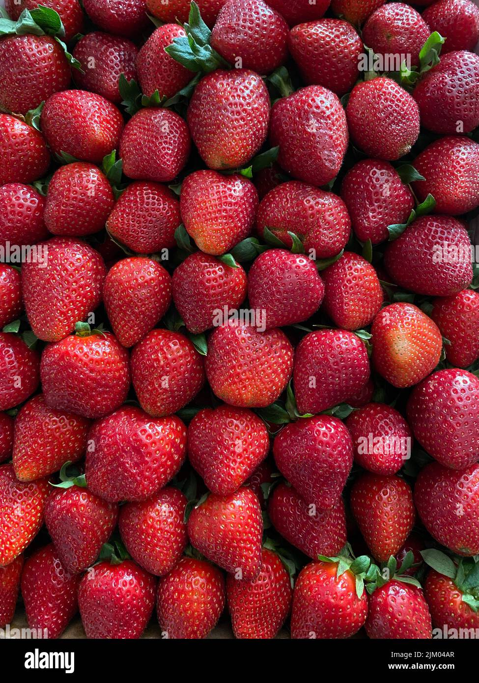 Red fresh strawberries natural tropical fruits Stock Photo - Alamy